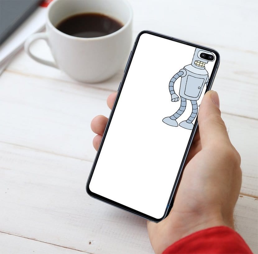 ¿Cuál es el efecto de quemado en la pantalla del teléfono…